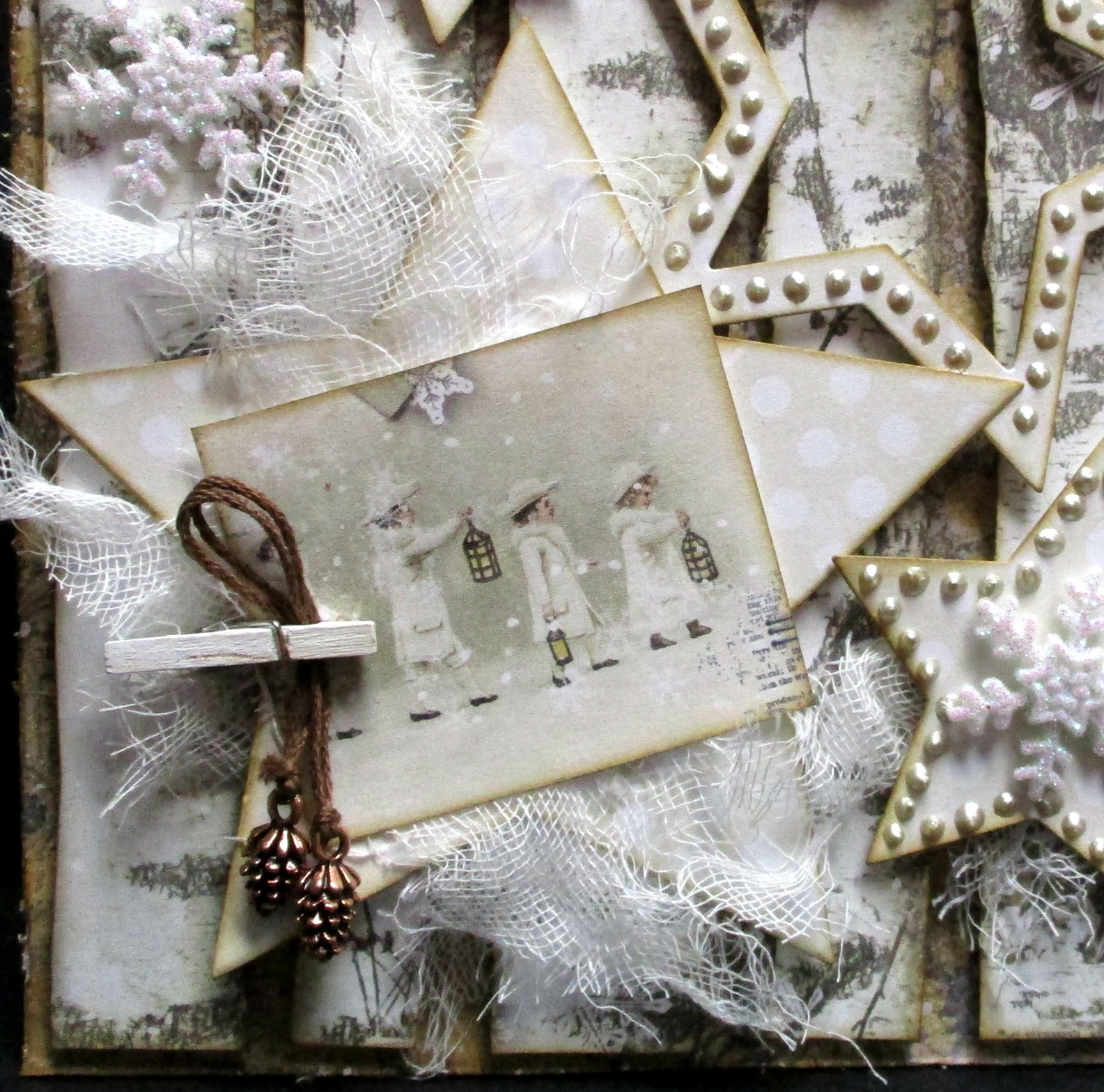 Christmas In July - Shabby Chic Style | Aspiring to Creativity