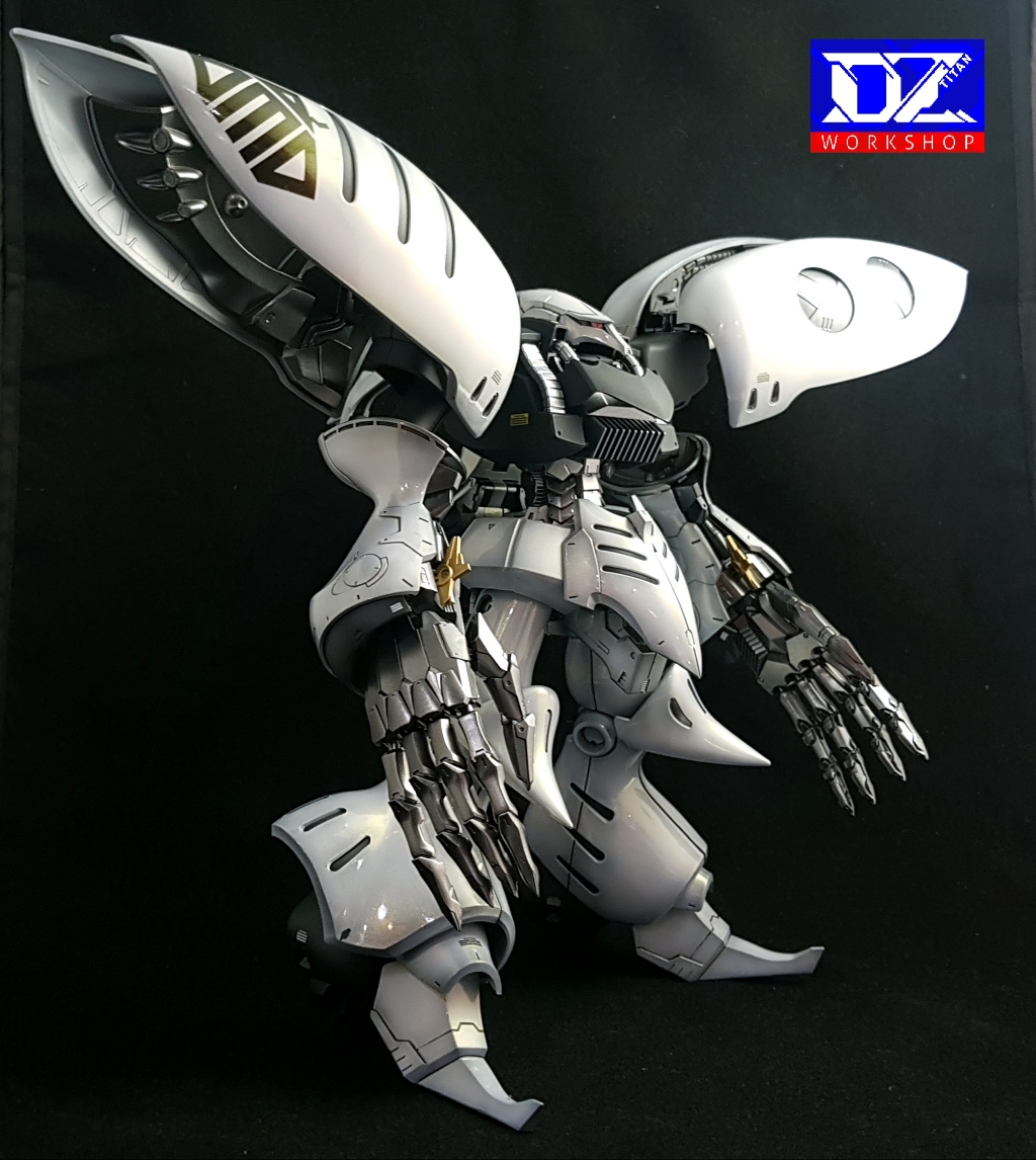 Painted Build: MG 1/100 Qubeley Damned