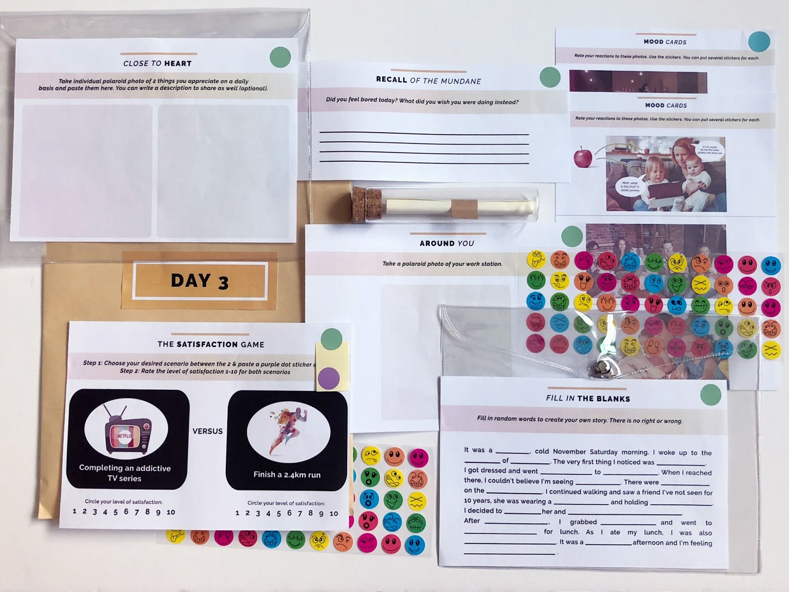 Design Lab: A Cultural Probe Kit | Ace's Design Research Log