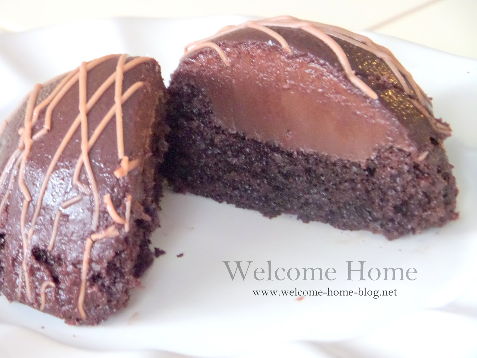 Welcome Home Blog: Frozen Chocolate Mousse Bombe