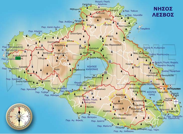 Κάθε τόπος μια ιστορία...: Πάμε πιο βόρεια;; Πάμε στη Λέσβο ...