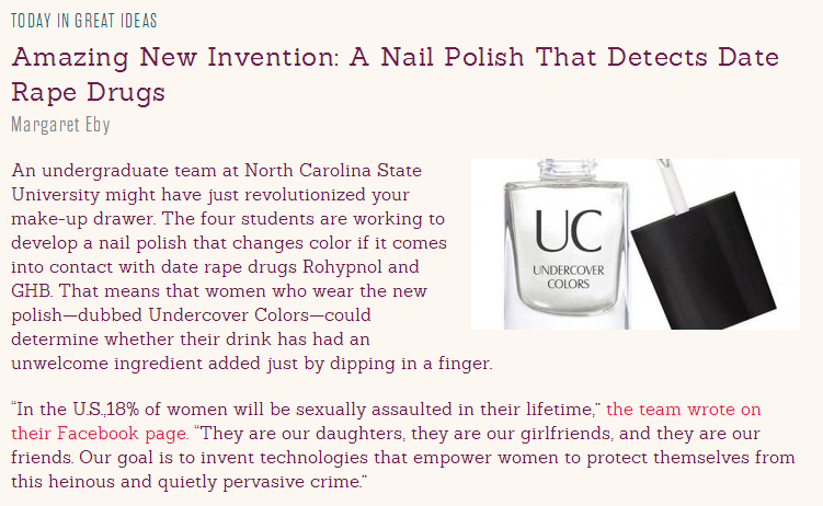 Hood Scientist: The undercover colors of science innovation.