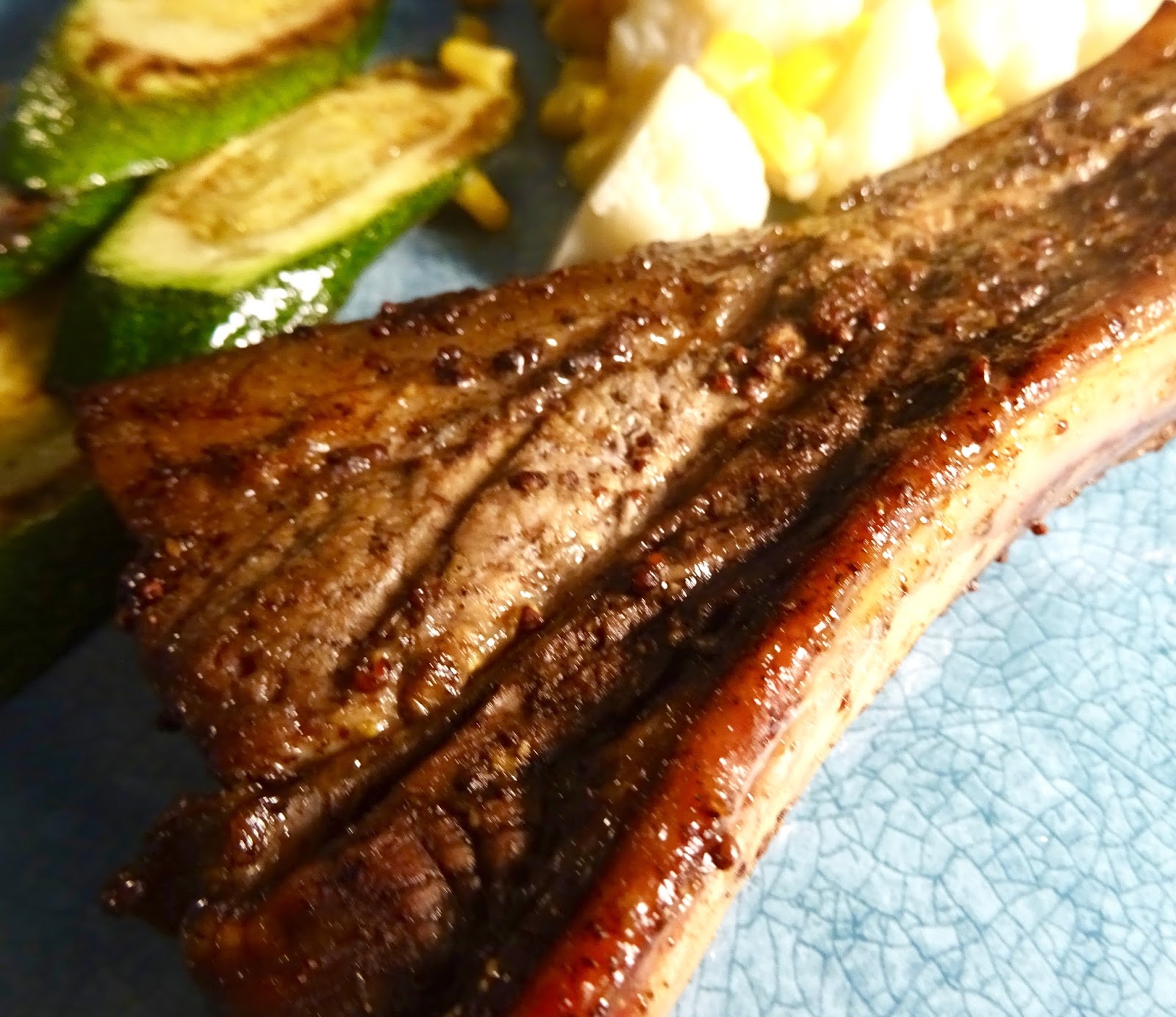 67 going on 50… : LOW-FAT/SUGAR SPICY PORK BELLY STRIPS/RIBS, prep ...