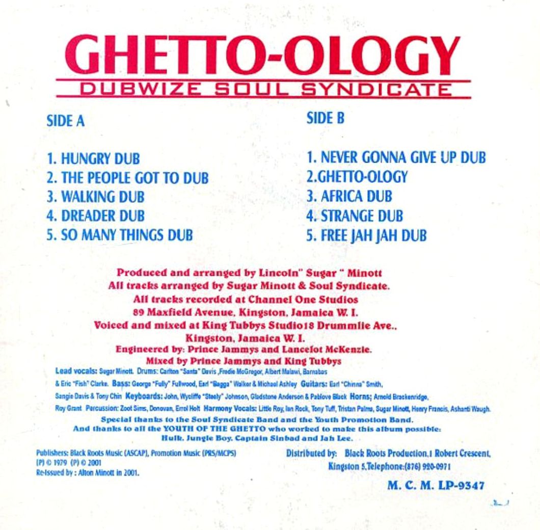 Reggaediscography: SOUL SYNDICATE / HIGH TIME PLAYERS - DISCOGRAPHY: Albums