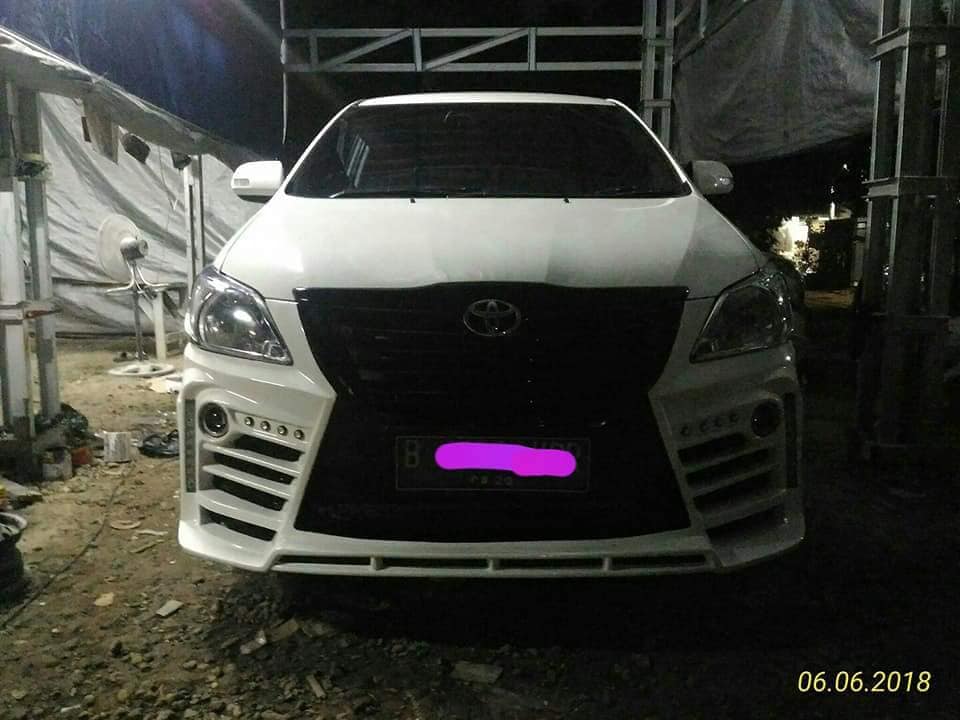 Full Bemper Custom Innova 2013 | Bengkel Modifikasi Mobil