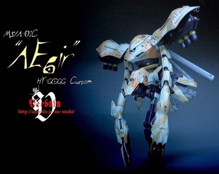 Custom Build: 1/144 MS/A-01C HY-GOGG Custom "AEgir"