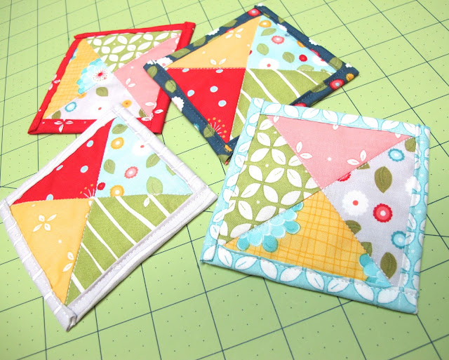 Free Quilted Coaster Patterns – BOMquilts.com