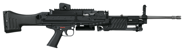 SI VIS PACEM, PARA BELLUM: La Heckler & Koch MG4 (nota anche come HK123)