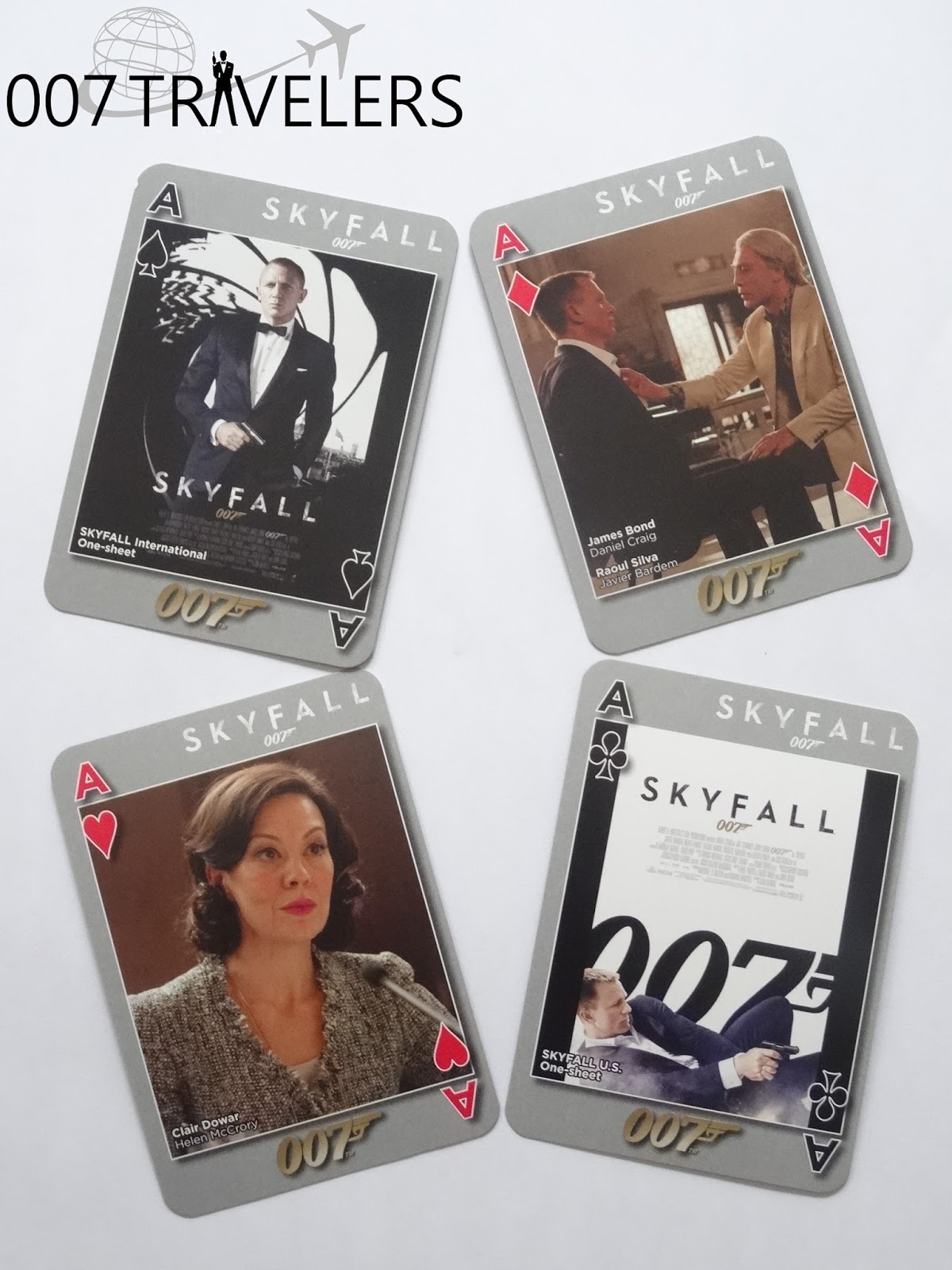 007 Item: Skyfall 007 playing cards