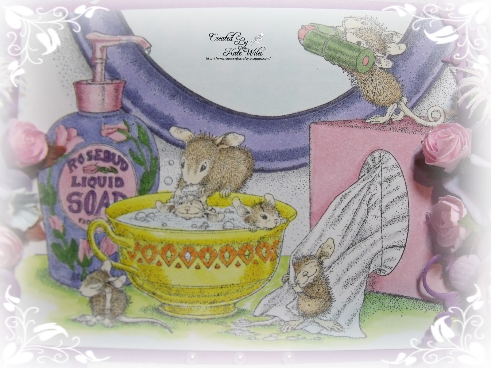 Downrightcrafty: Pretty House Mouse Calendar 2012