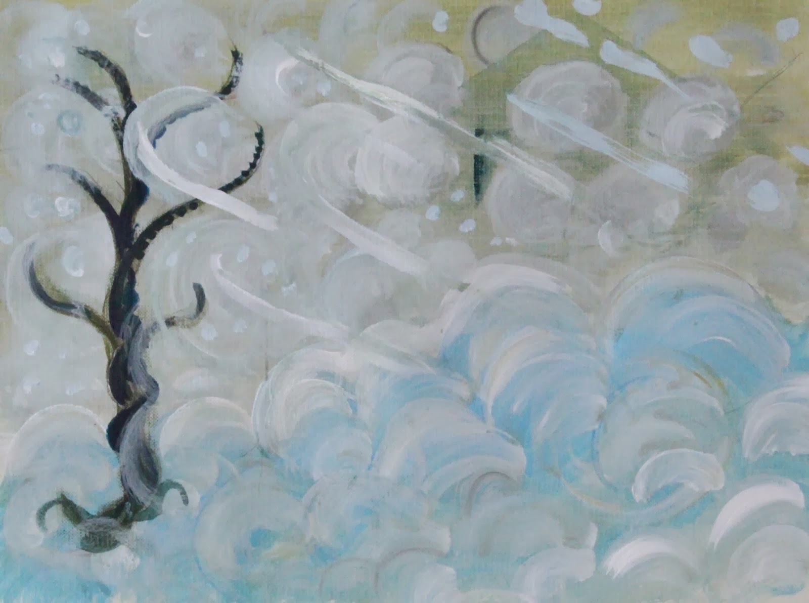 John Snyder -paintings and drawings: How Many Ways to Draw a Blizzard