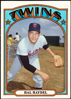 WHEN TOPPS HAD (BASE)BALLS!: MISSING IN ACTION- 1972 HAL HAYDEL