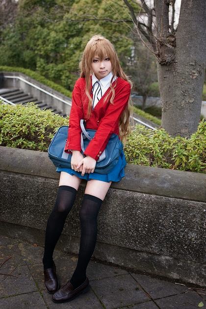 Cosplay Photos in Zip: Toradora! Aisaka Taiga Cosplay by Kanda Midori