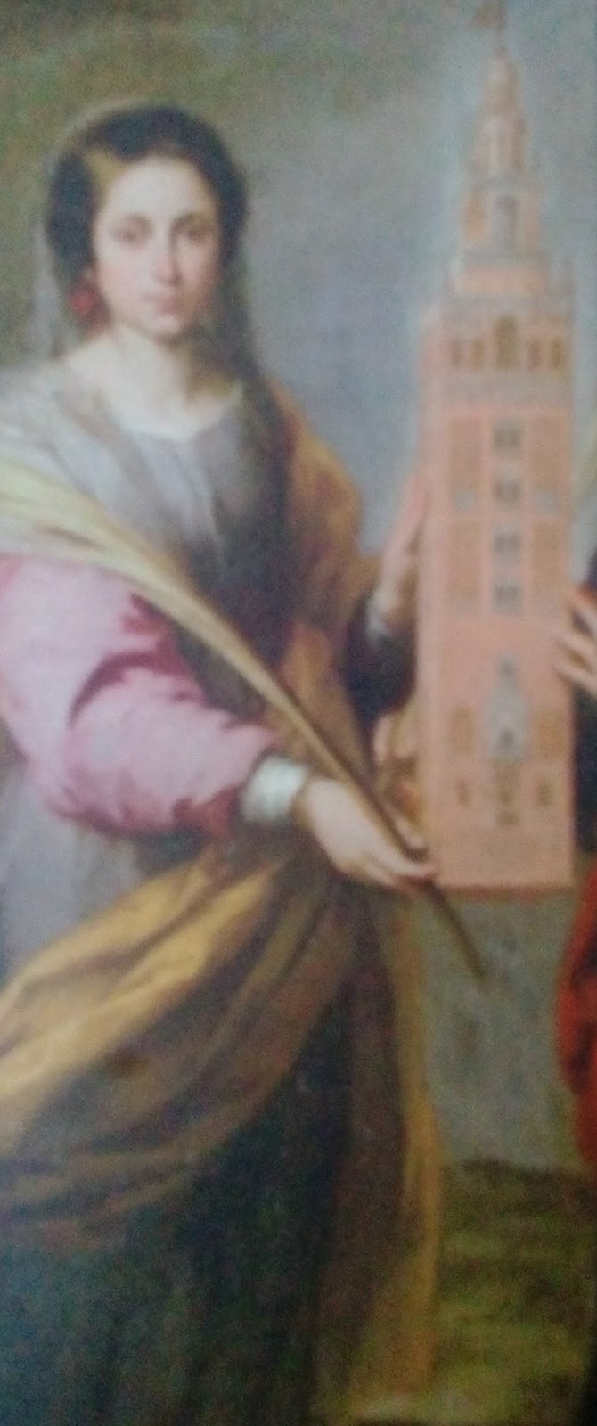Marcapáginas de mi colección: SANTA JUSTA Y SANTA RUFINA. MURILLO (DÚO)
