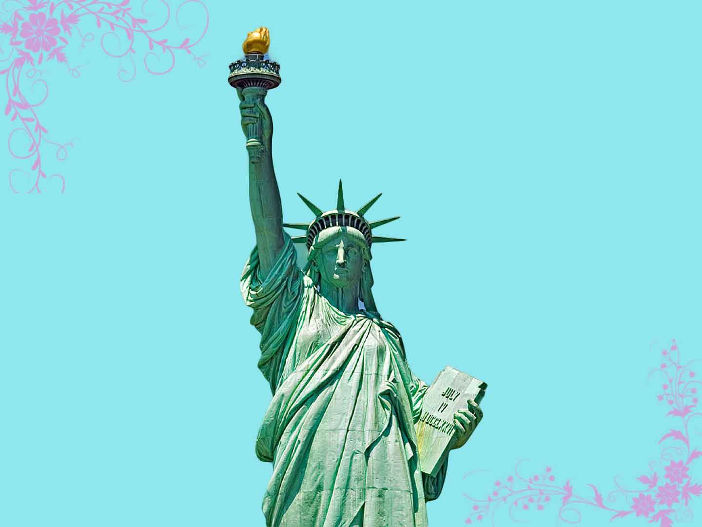 THE MOST BEAUTIFUL DESTINATIONS OF THE WORLD: THE STATUE OF LADY ...