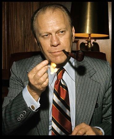 Famous Pipe Smokers: President Gerald Ford