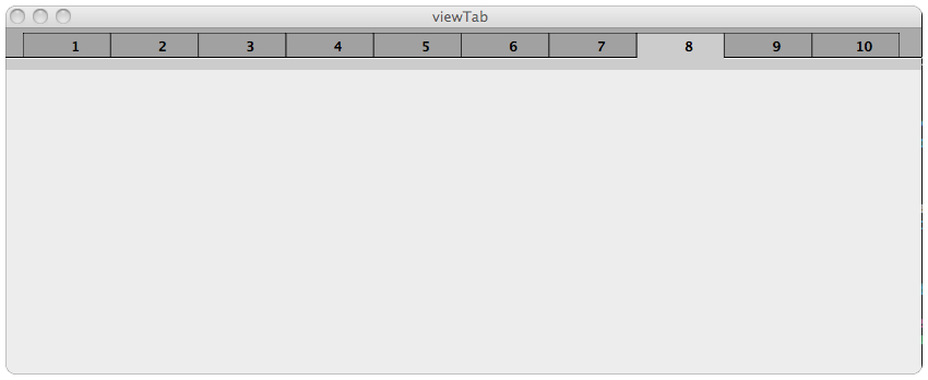 日暮れて道遠し: Cocoa Tabbed Interface tabの最小サイズ