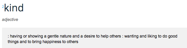 I like beer and babies.: Being Nice vs Being Kind