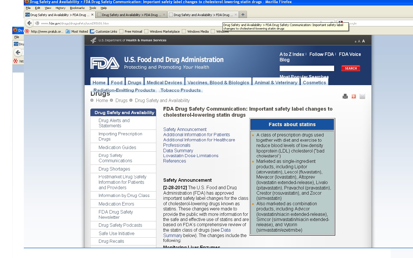 Thai Thairath: ยา simvastatin