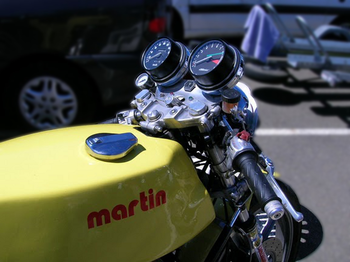 all information world: Moto Martin CB750 Race Bike