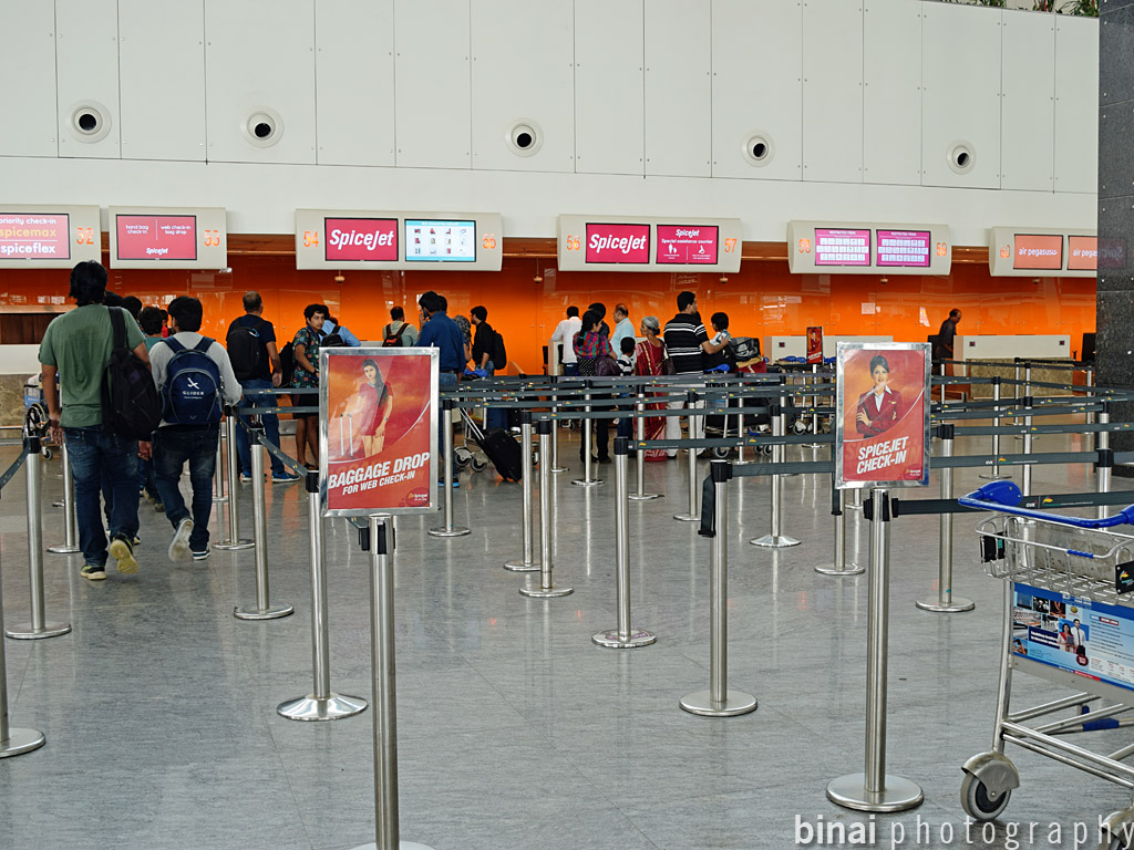 BLR to COK on board SpiceJet's B737-700