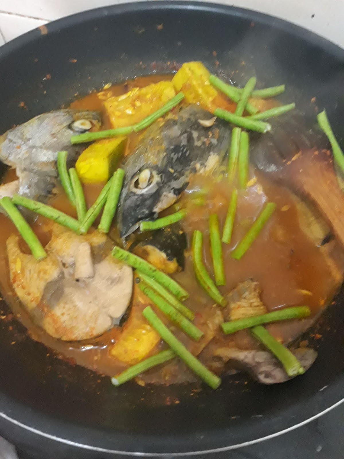 DANA: Resepi gulai kuning ikan aye @tongkol