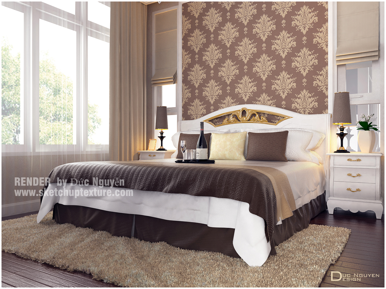 Free Sketchup 3D Model Fur Rug - Great Architecture