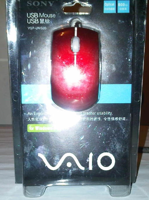 Sony Vaio Branded Mouse - BlackBerry Magazine