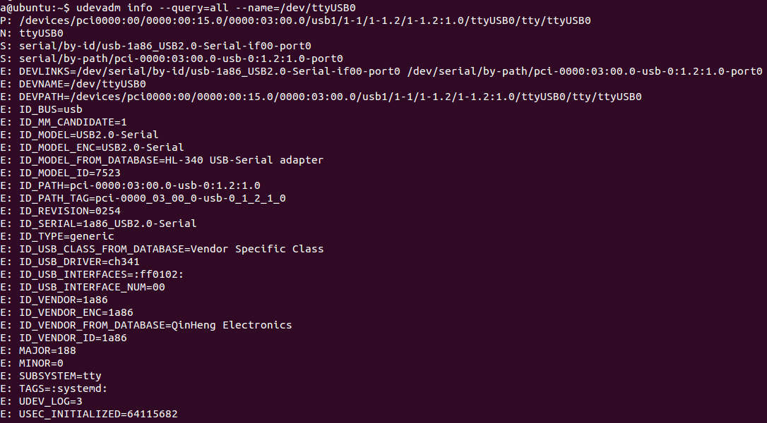 RenWei's 部落格: [Linux] libudev抓取裝置描述