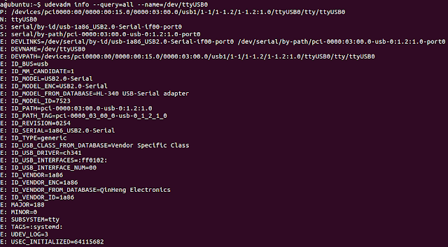 RenWei's 部落格: [Linux] libudev抓取裝置描述