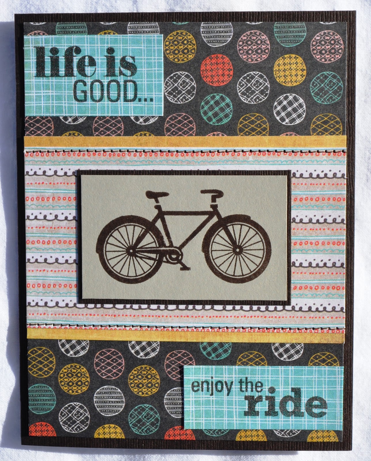 DAT'S My Style: Enjoy the Ride Birthday Card