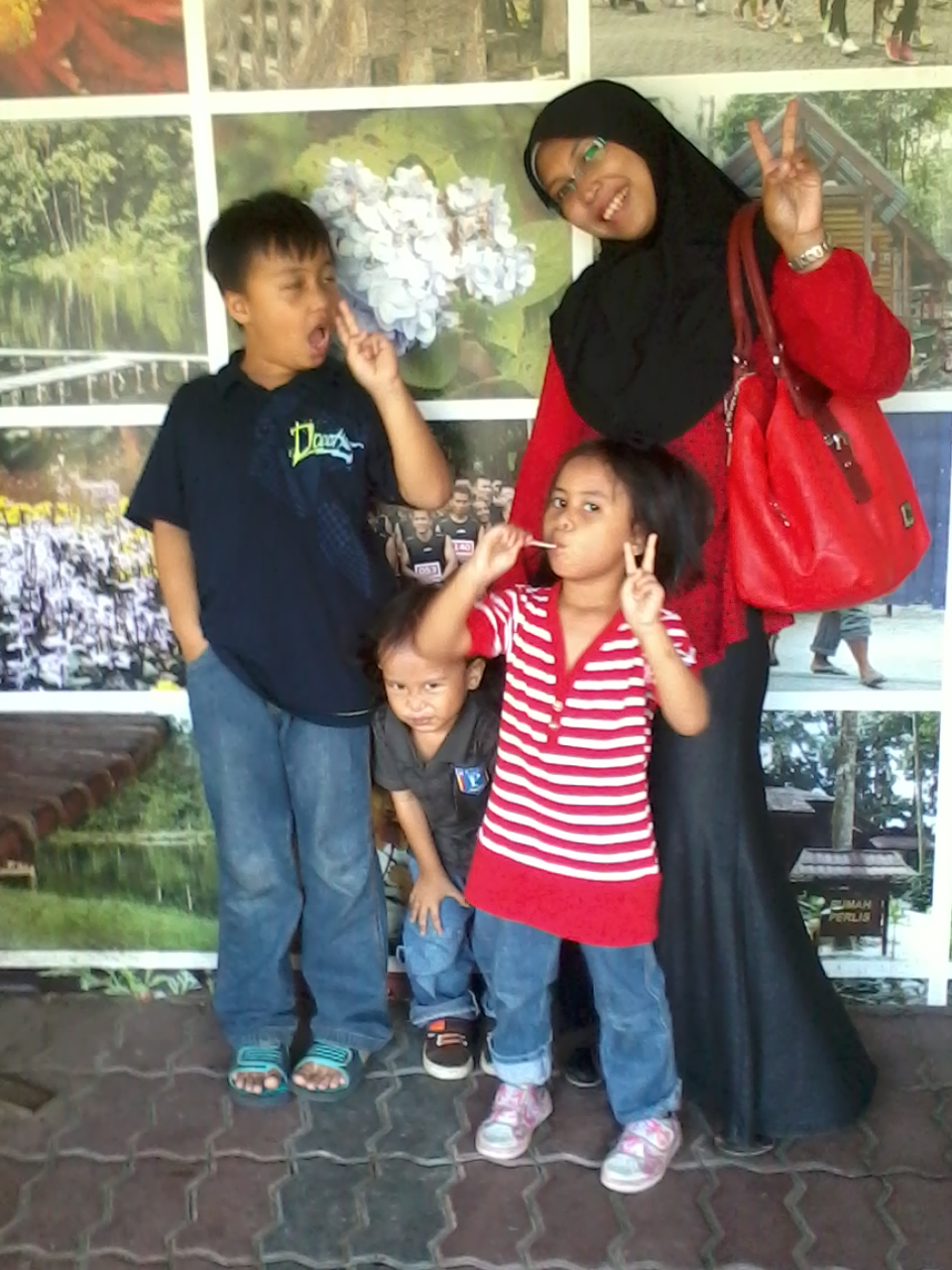 Amar..Iman..Rayyan: Sepetang di Taman Botani Malaysia, Shah Alam.