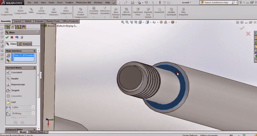 Solidworks 2005 pneumatic air cylinder - daseblast