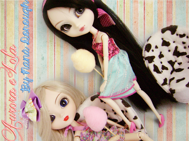 A vida, segundo Naná Dorough: Pullip Naomi e Melissa juntas!