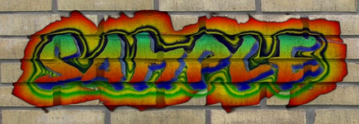 Picture to People: Graffiti my name