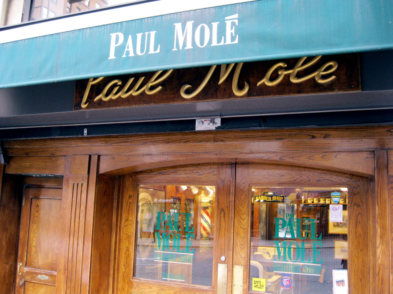 Mitch Broder's Vintage New York: Paul Molé Barber Shop: Does It Still ...