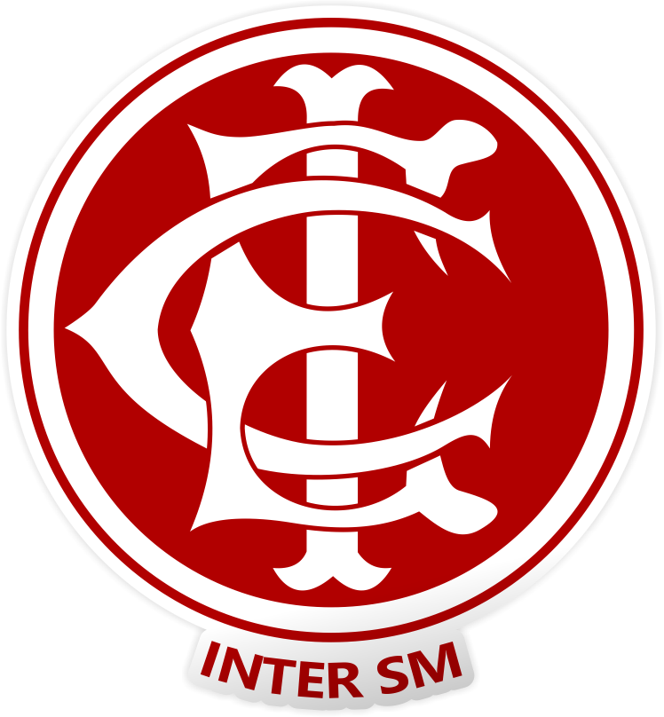 Um Grande Escudeiro: BRASIL: RS, NOVO ESCUDO DO INTER DE SANTA MARIA
