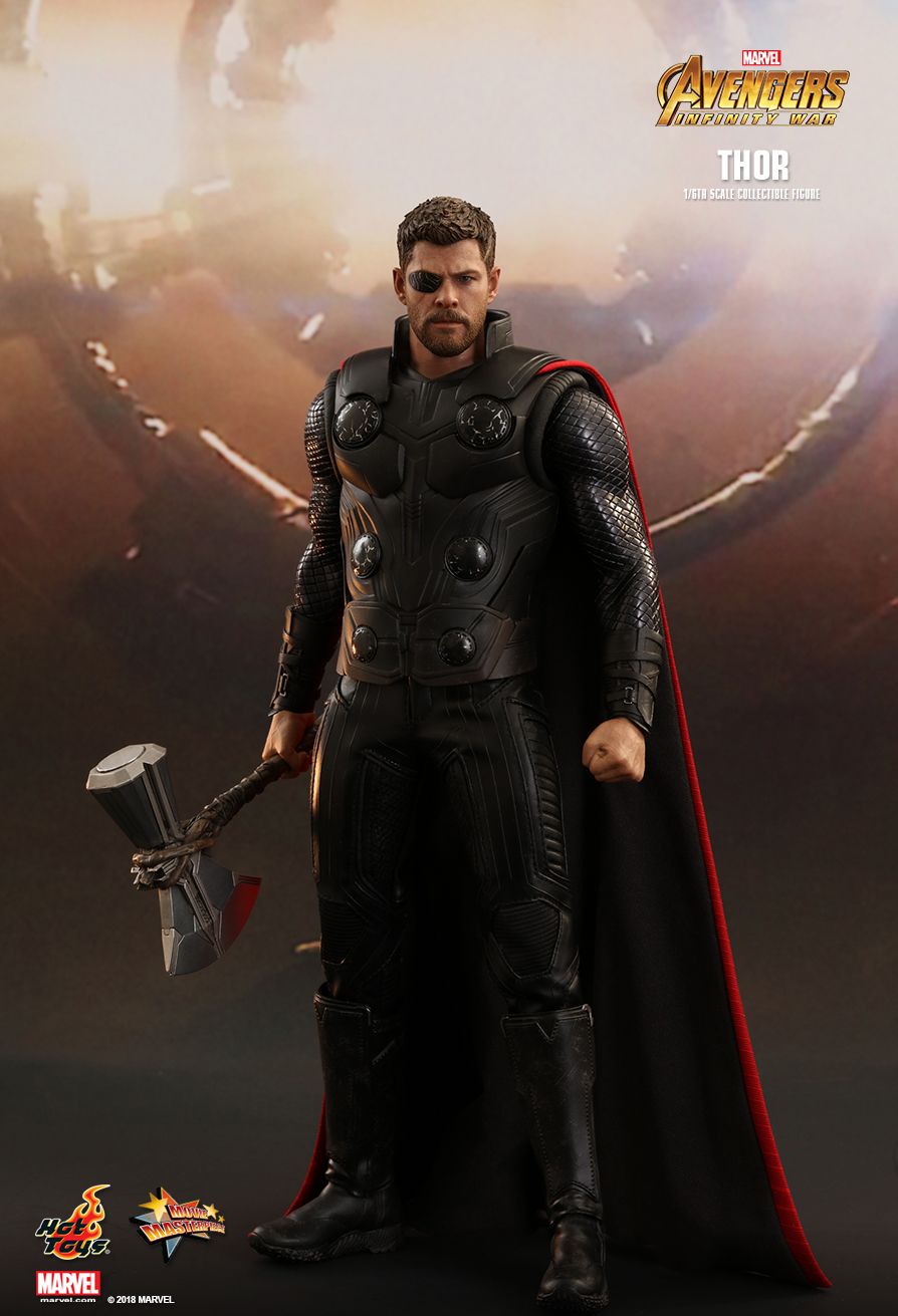 Hot Toys Avengers Infinity War Thor 1/6 Scale Figure Official Images ...