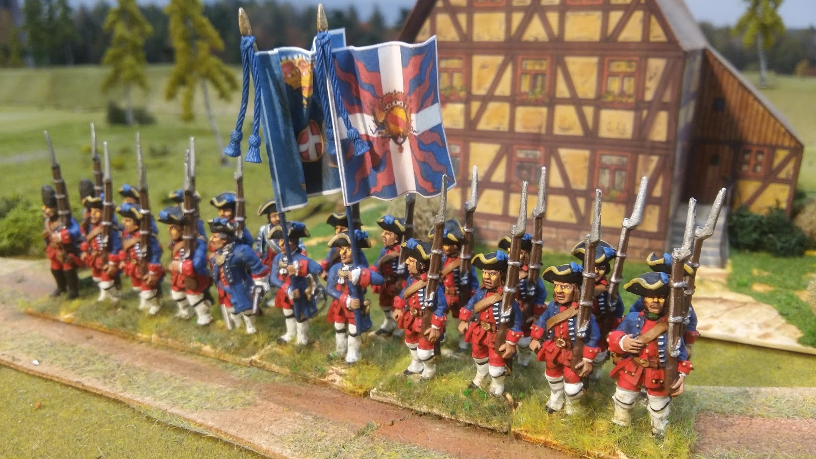 Painting Wargames Figures WAS Italian War Piedmontese Regiment Baden recruited In That South painting-wargames-figures-was-italian-war-piedmontese-regiment-baden-recruited-in-that-south