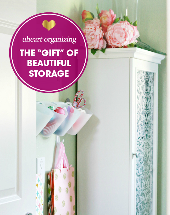 IHeart Organizing: UHeart Organizing: The "Gift" of Beautiful Storage