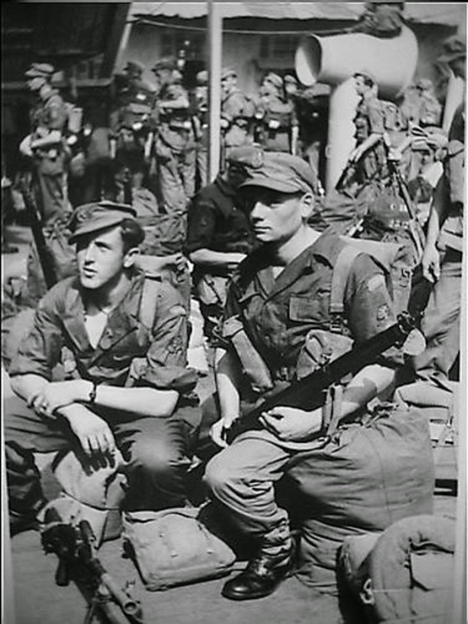 Indonesia Zaman Doeloe: Kedatangan pasukan Belanda dari Divisi 7 di ...