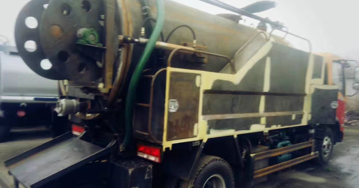 vacuum tanker truck china: Small Septic tank with pressure water ...