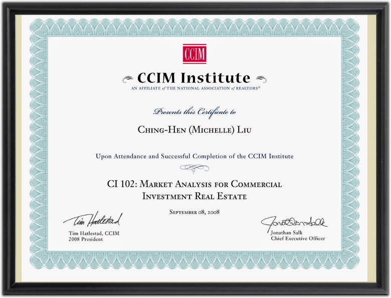 CCIM Certified Commercial Investment Member 美國國際認證不動產投資師 ~ 菲律賓投資最專業選擇 ...