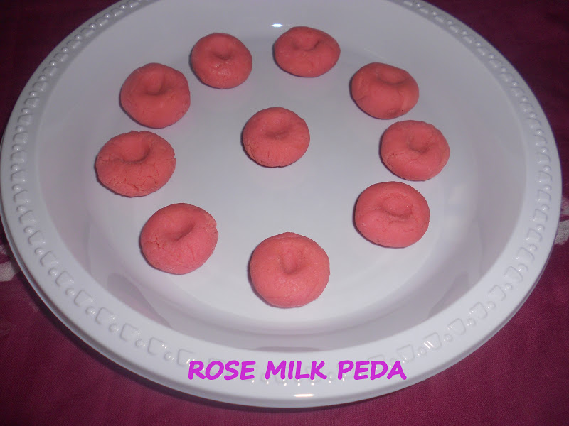 Jiya's Delicacy: Rose Milk Peda