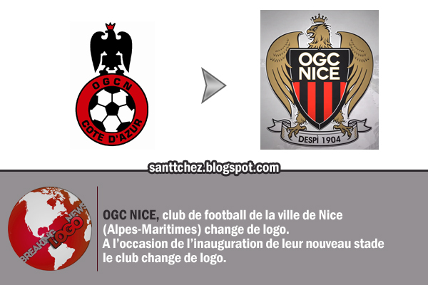 SanTTcheZ: BLN : Le nouveau logo de L'OGC NICE