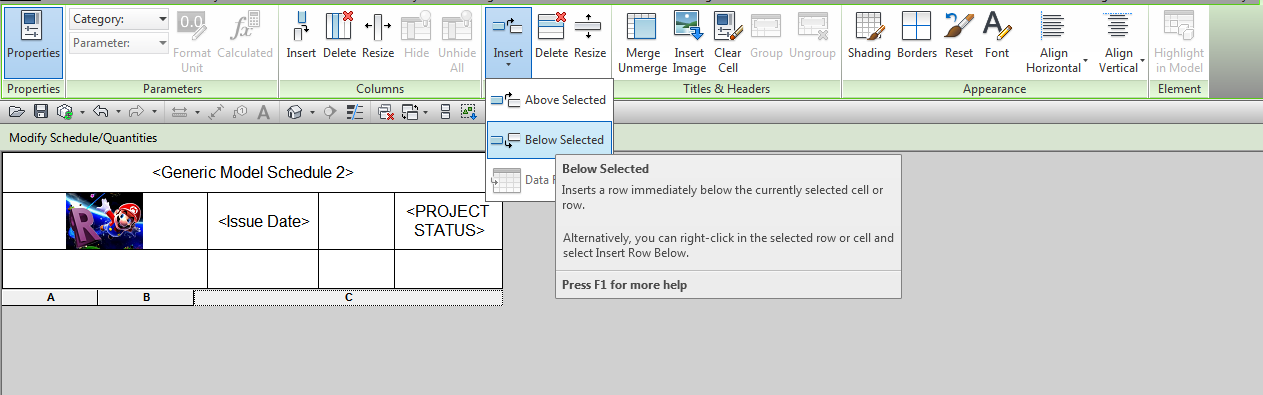 What Revit Wants: Creating a Generic Schedule for Custom Data in Revit ...