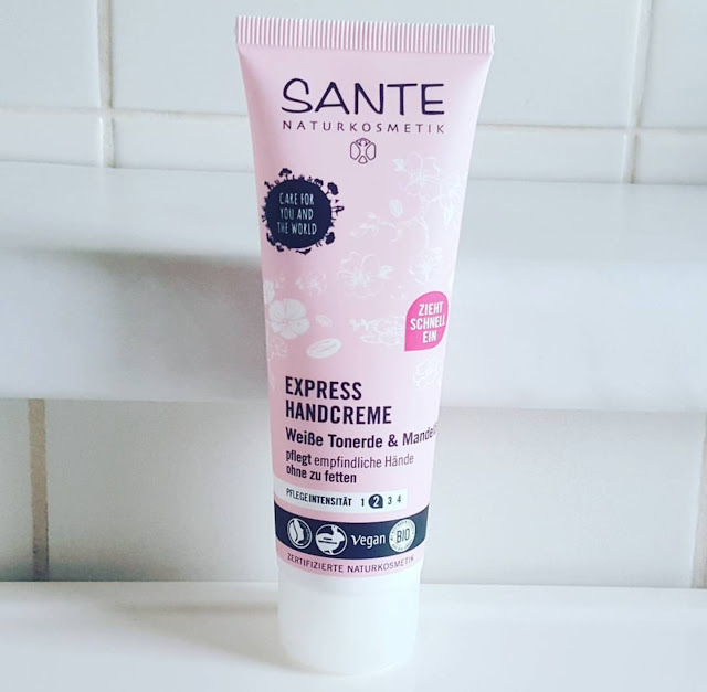 Karina Elena: Review - Sante Naturkosmetik "Express Handcreme"