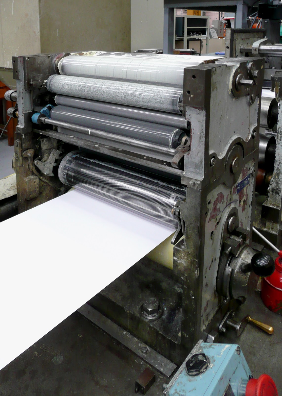 IMPRESSIONS TIMBRÉES: ROTATIVE TAILLE-DOUCE 6 COULEURS