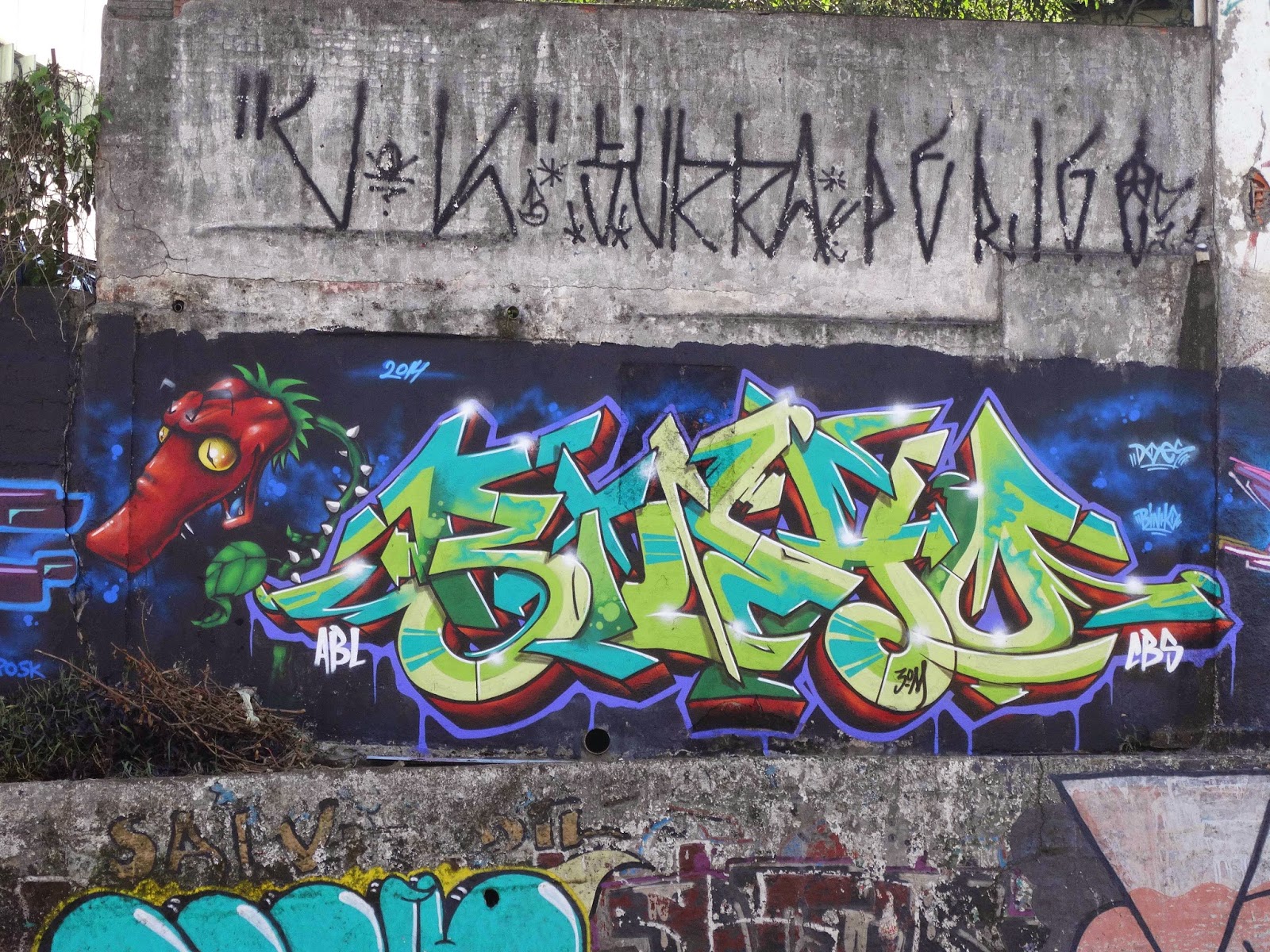 ideias de rua: BINHO RIBEIRO - GRAFFITI - BRASIL