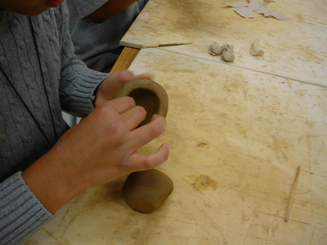 Mrs. Knight's Smartest Artists: Clay rattles